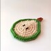 Crochet Pear Coaster Pattern - PDF Only - Etsy