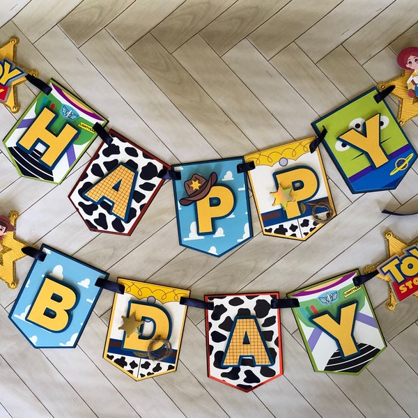 Toy Story Banner - Etsy