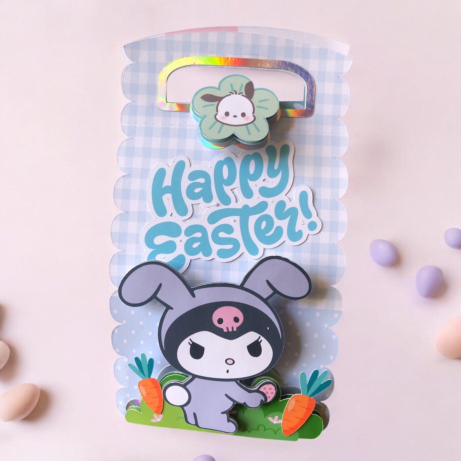 Easter Cake Topper + Egg Boxes + Envelopes + Pringle Hershey Bag. Ideal ...