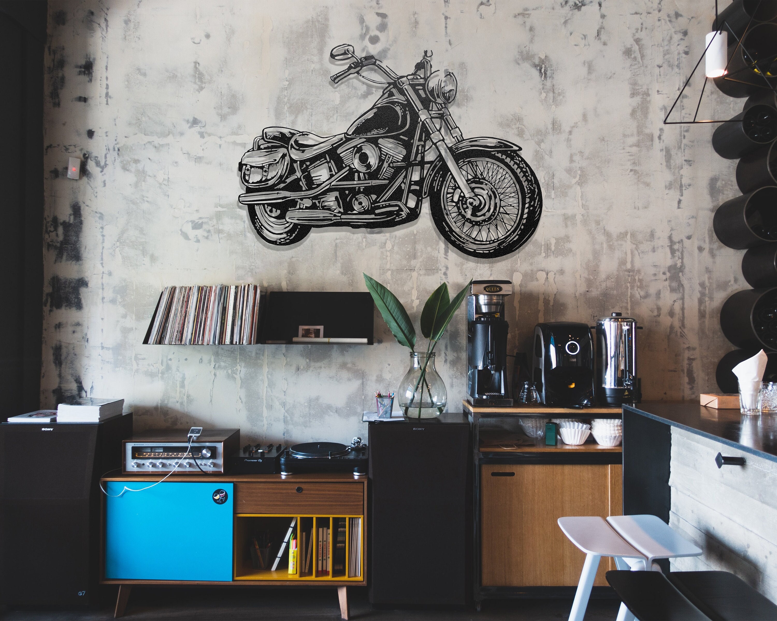 Harley Metal Decor Gift for Harley Lovers Motorcycle Gift - Etsy