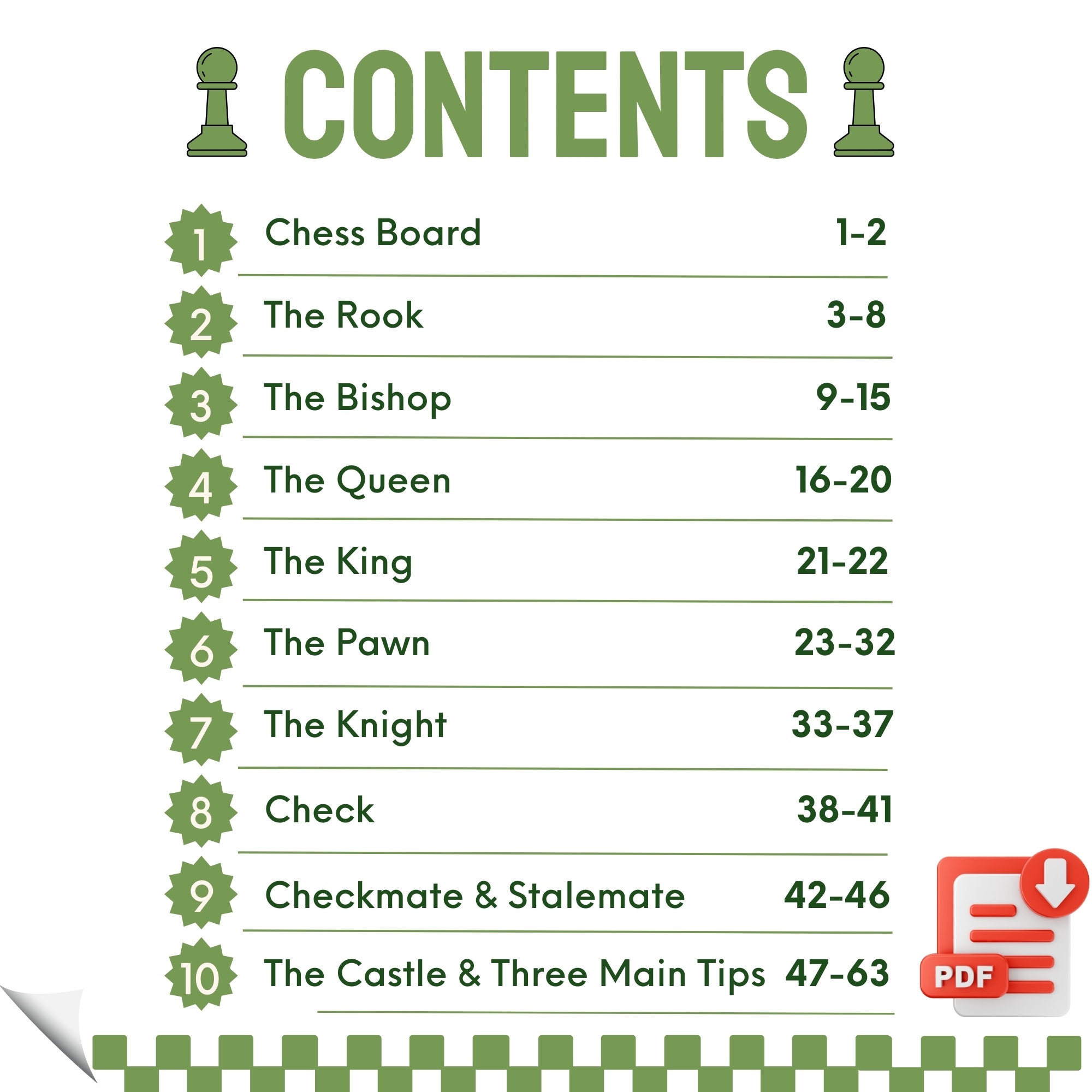 Chess for Kids - Beginner Chess Guide Digital Ebook (PDF) - Etsy