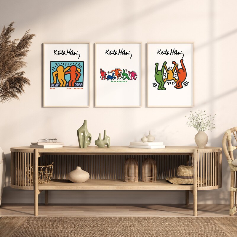 Keith Haring Poster - Etsy