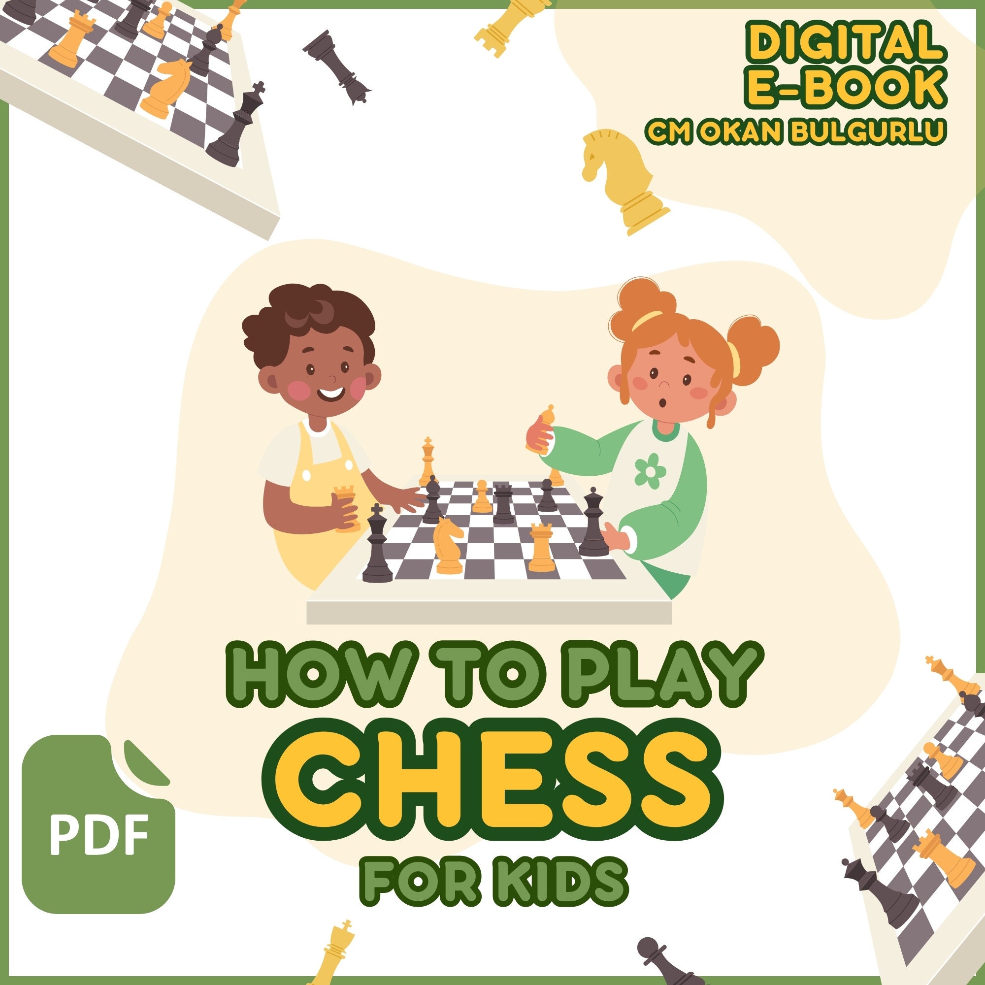 Chess for Kids - Beginner Chess Guide Digital Ebook (PDF) - Etsy