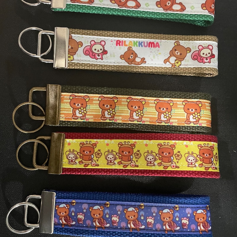 Rilakkuma Keychain - Etsy