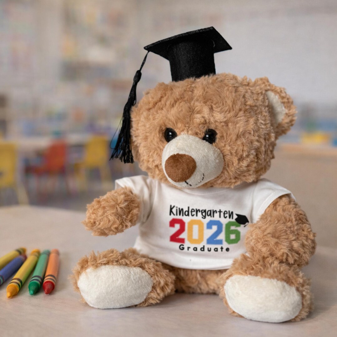 Kindergarten Graduation Bear 2026 Preschool Graduation Keepsake Teddy ...