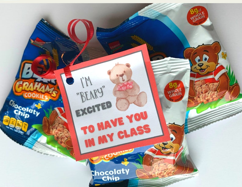 Welcome Back to School Treat Tag to Students From Teacher - Etsy