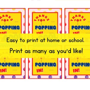 Meet the Teacher Gift Tag for Students Open House Gift Tag Welcome Back ...