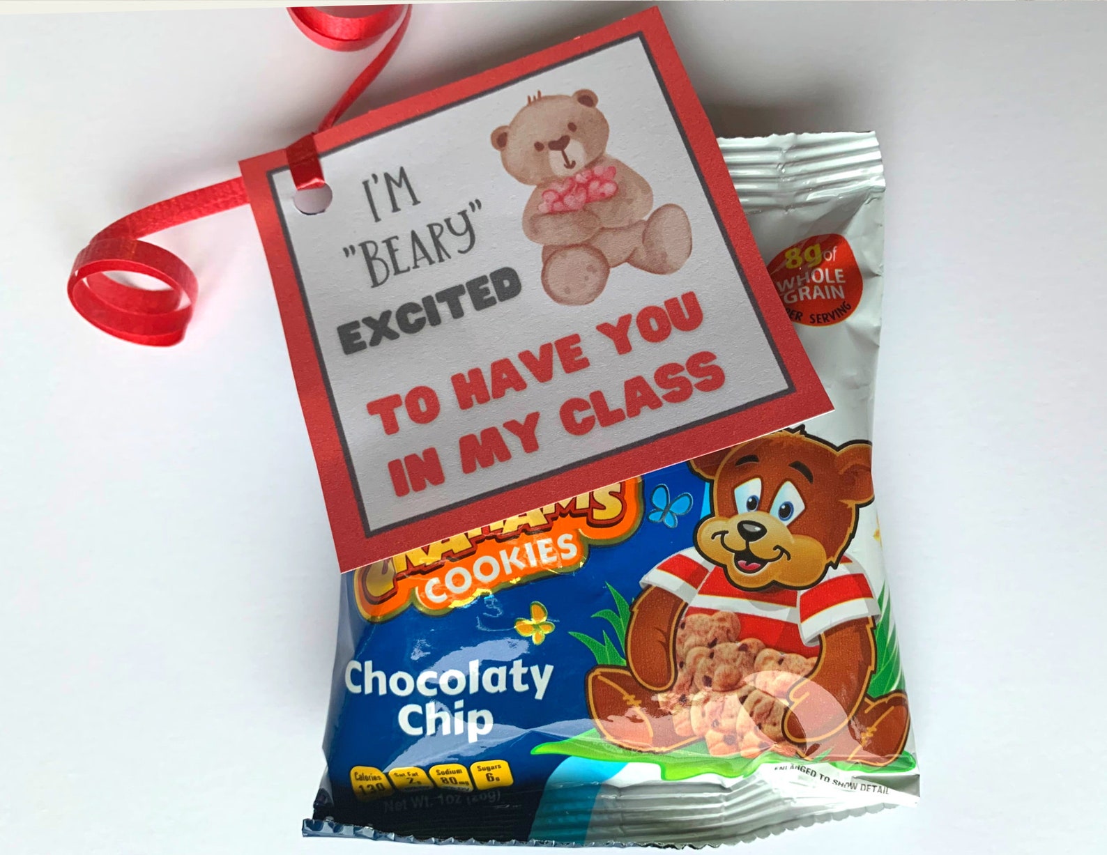 Welcome Back to School Treat Tag to Students From Teacher - Etsy