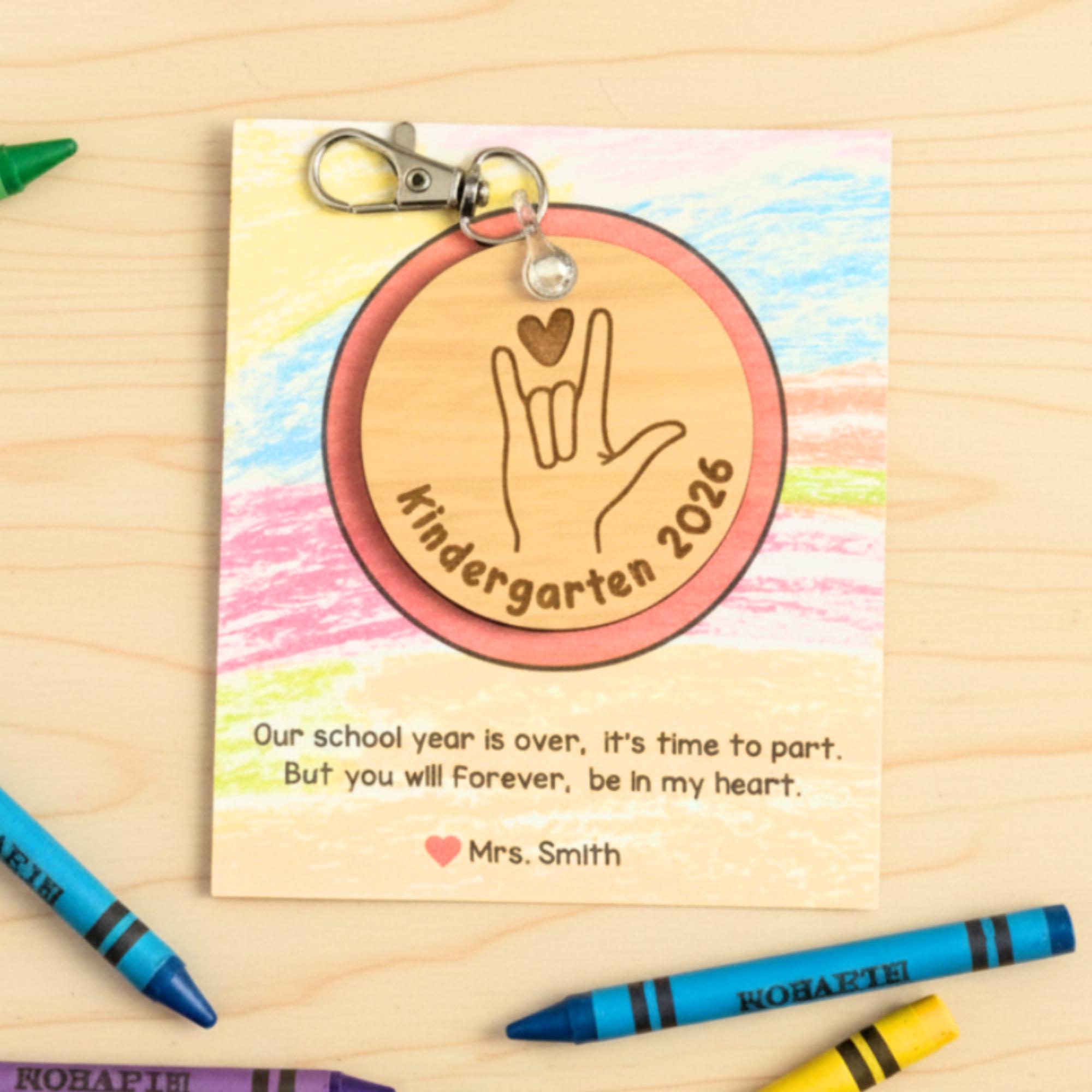 Personalized End of School Year Student Gift Kindergarten Graduation ...