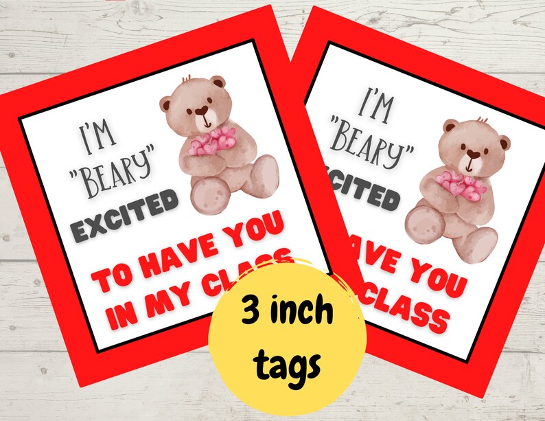 Welcome Back to School Treat Tag to Students From Teacher - Etsy