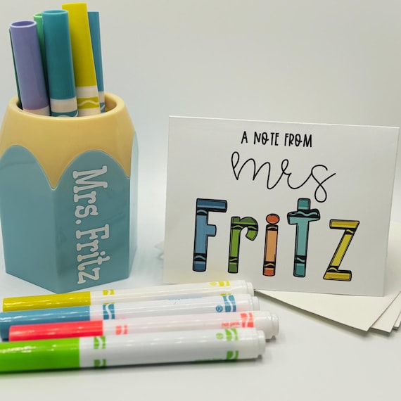 Personalized Teacher Stationery Gift Sets