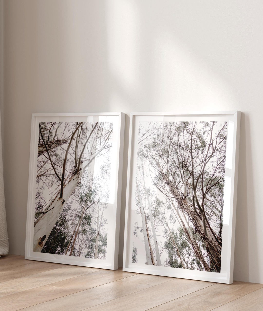Set of 2 Australian Outback Landscape Prints, Country, Farmhouse, Trunk ...
