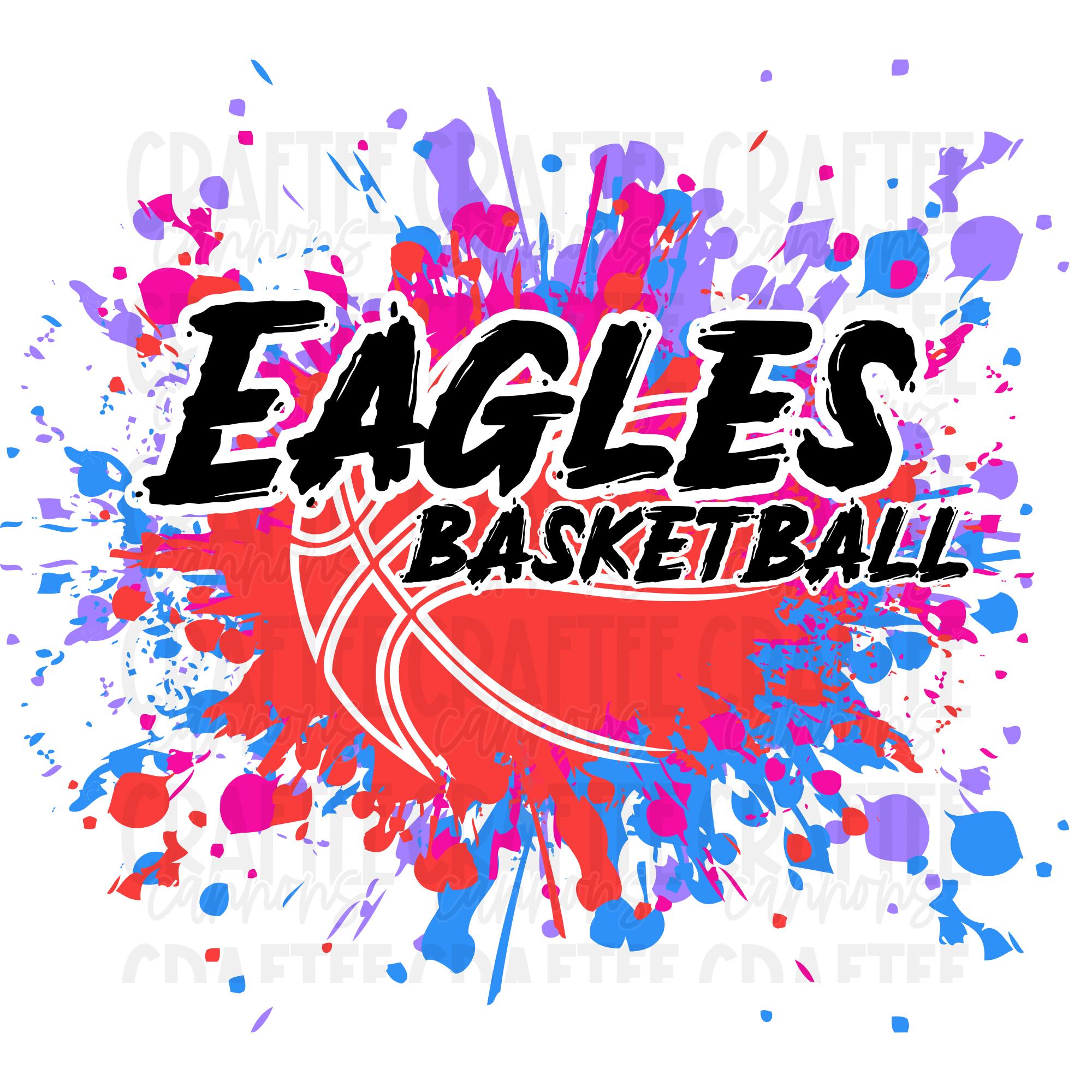 Custom Basketball Paint Splatter PNG | Name PNG | Sublimation Design ...