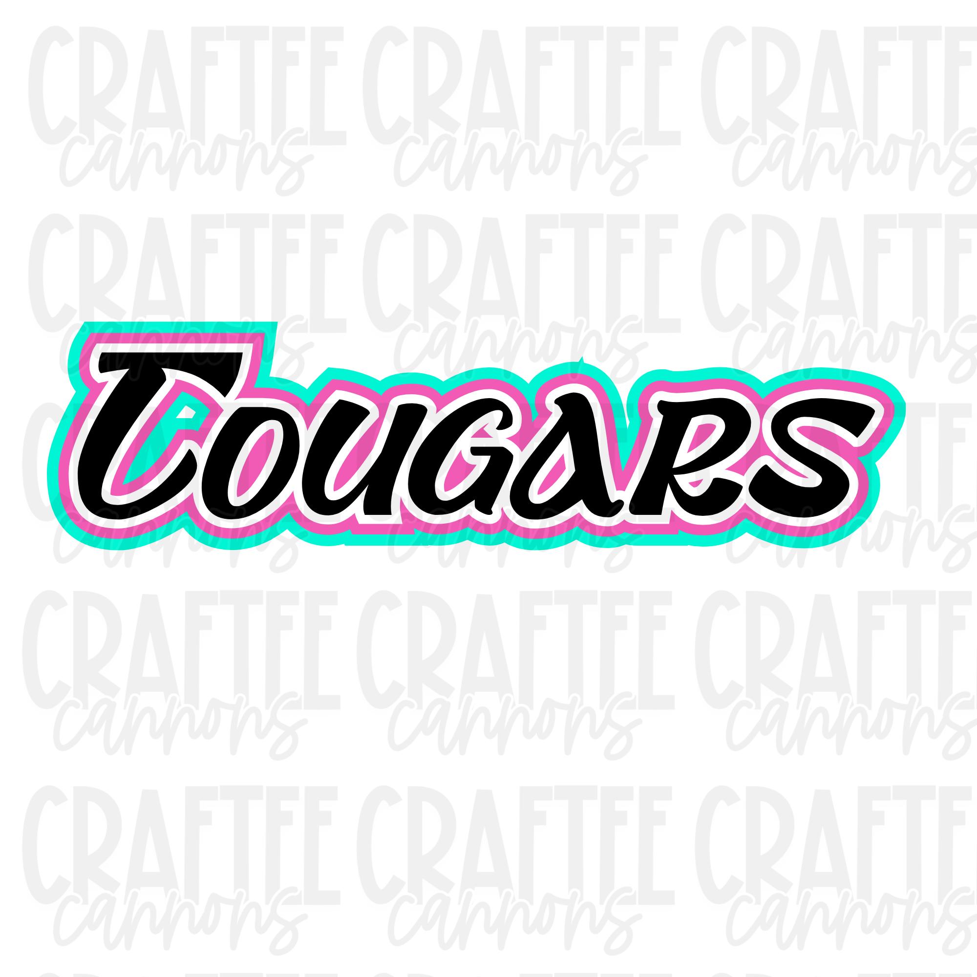 Custom Mascot Word Art: Rainbow Block Text Design (digital File PNG ...