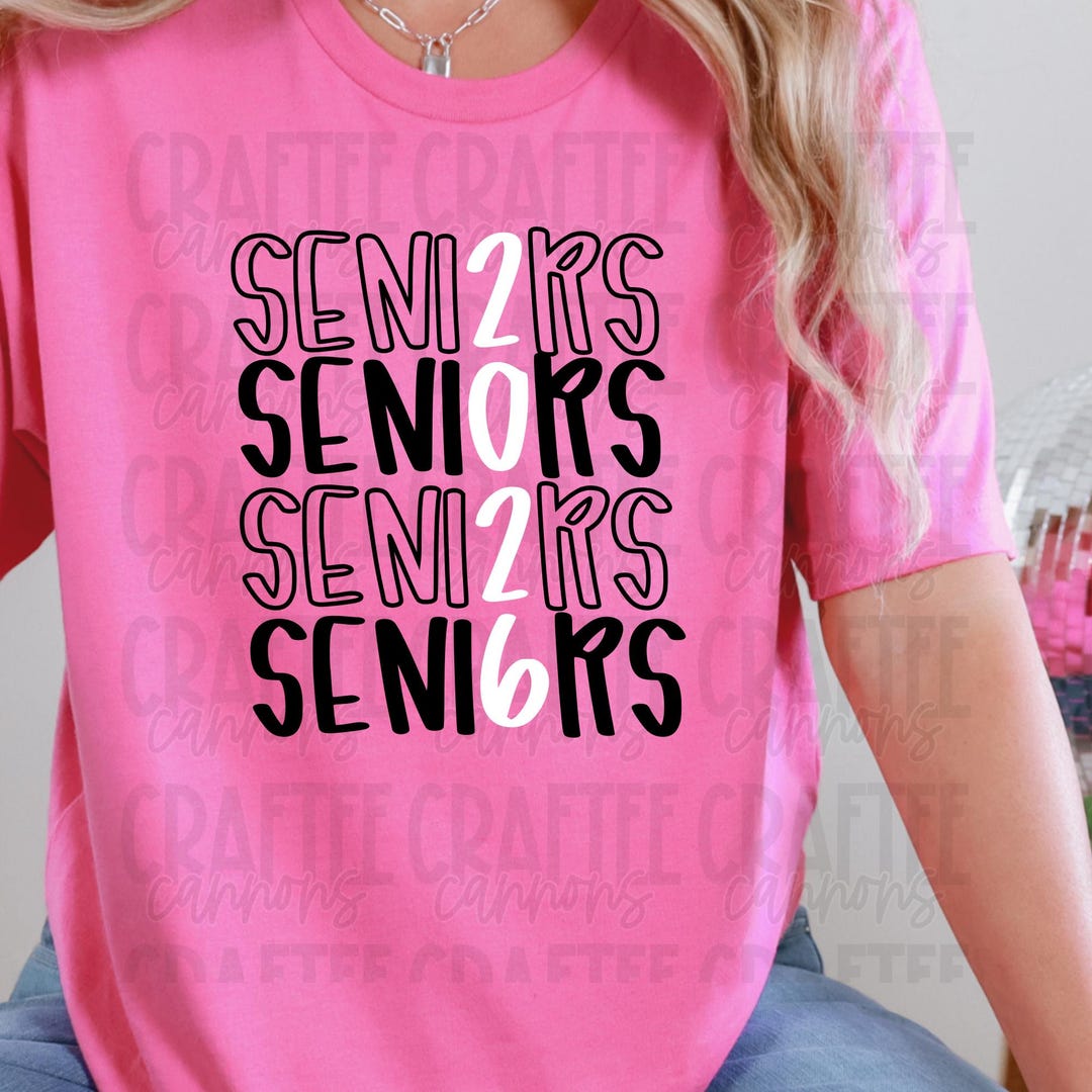 Seniors 2026 Shirt Design: Graduation SVG/PNG (digital Download - Etsy