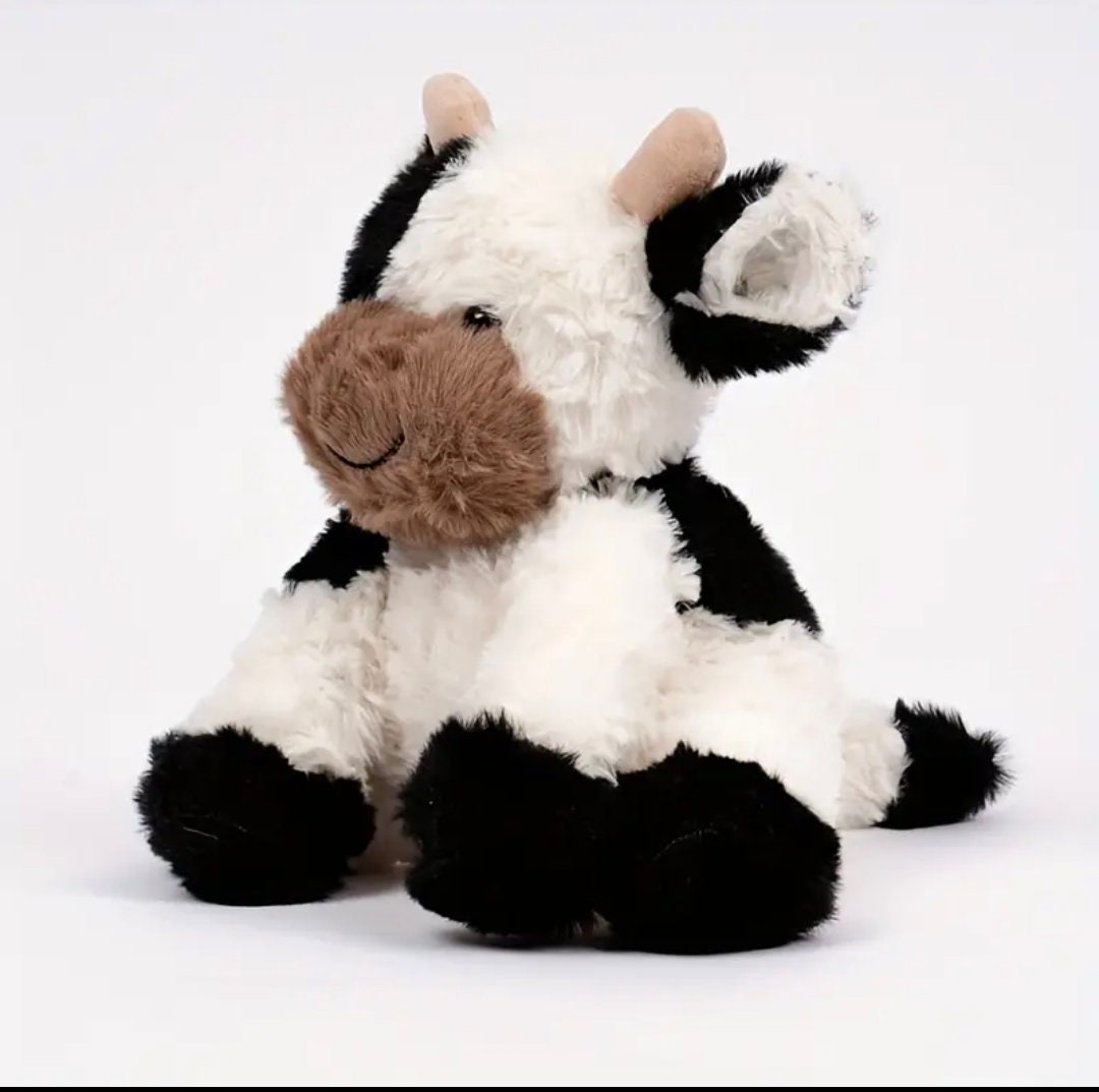 Stuffed Animal Holstein Cow Dairy Stuffie Plushies - Etsy