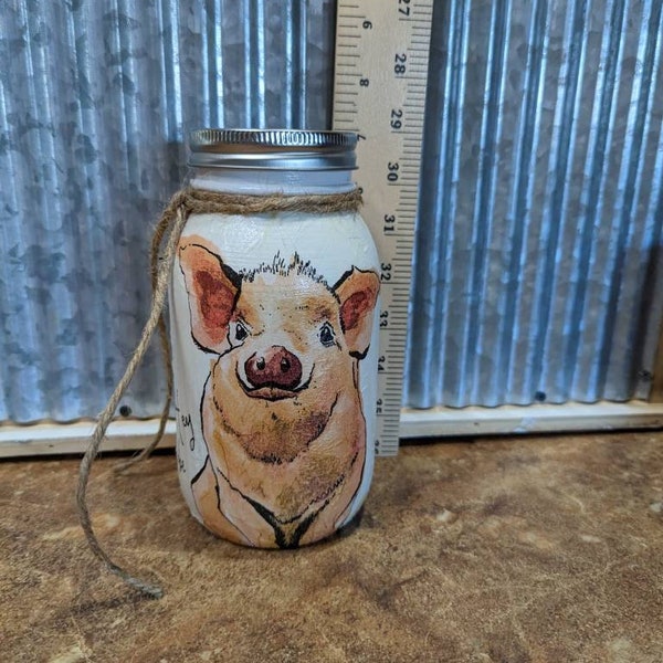 Mason Jar Bank - Etsy