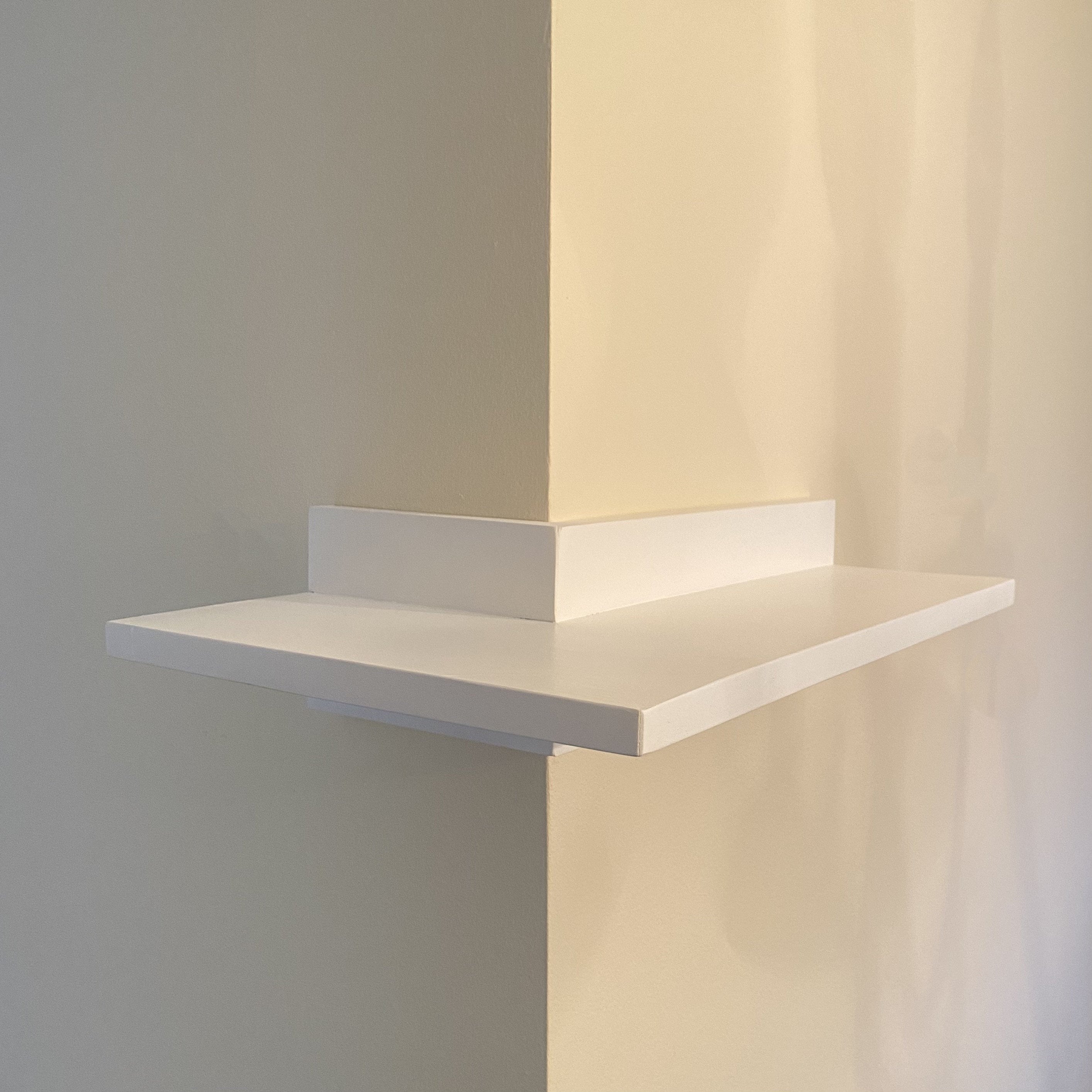 L Shaped Shelf, Floating Shelf for Outer Corner, Wrap Shelf, Shelves ...