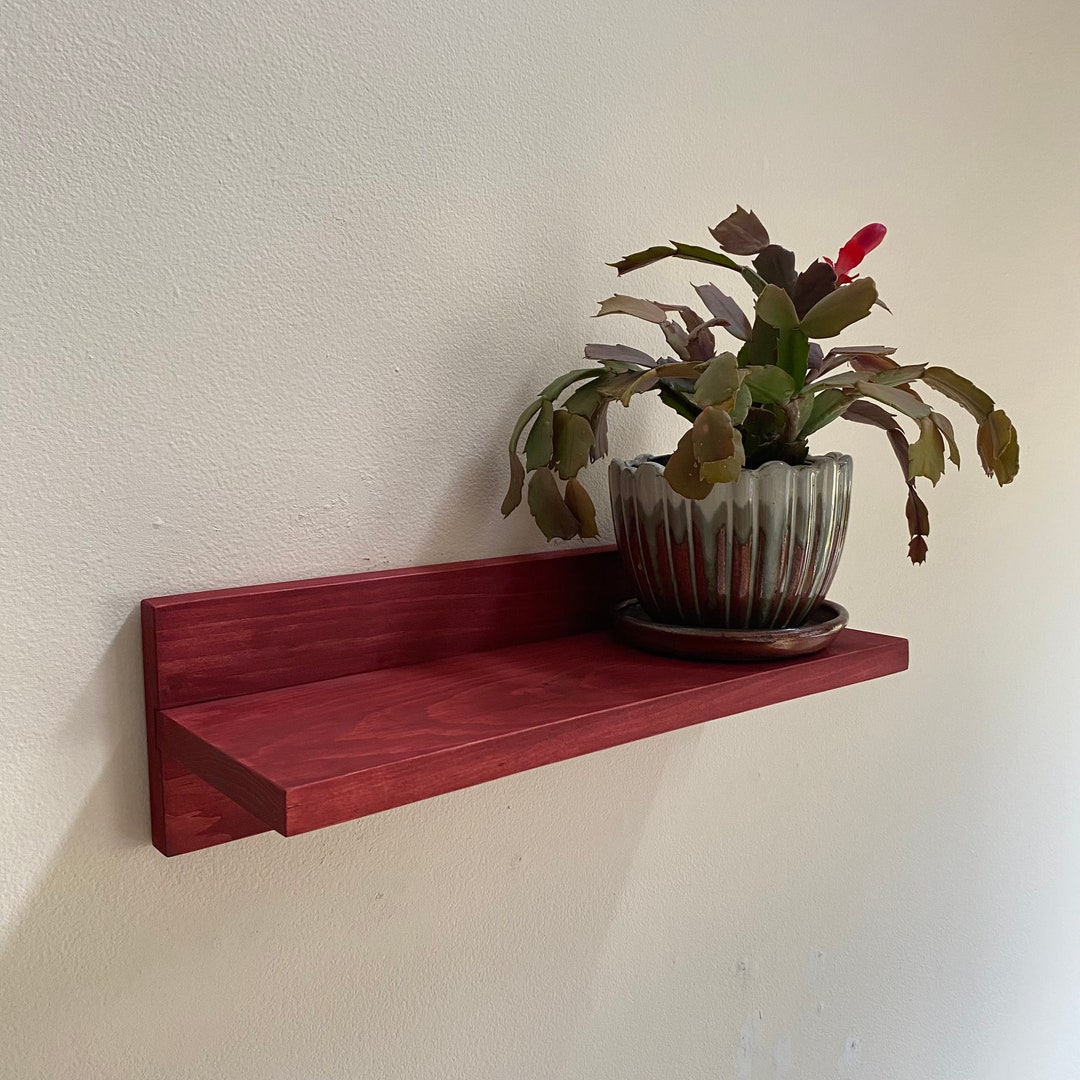 Art Display Ledge, Floating Shelf, Wall Organizer, Wood Picture Ledge ...