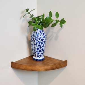 Corner Shelf With Round Front Barrier Edge, Radius Shelves for Security ...