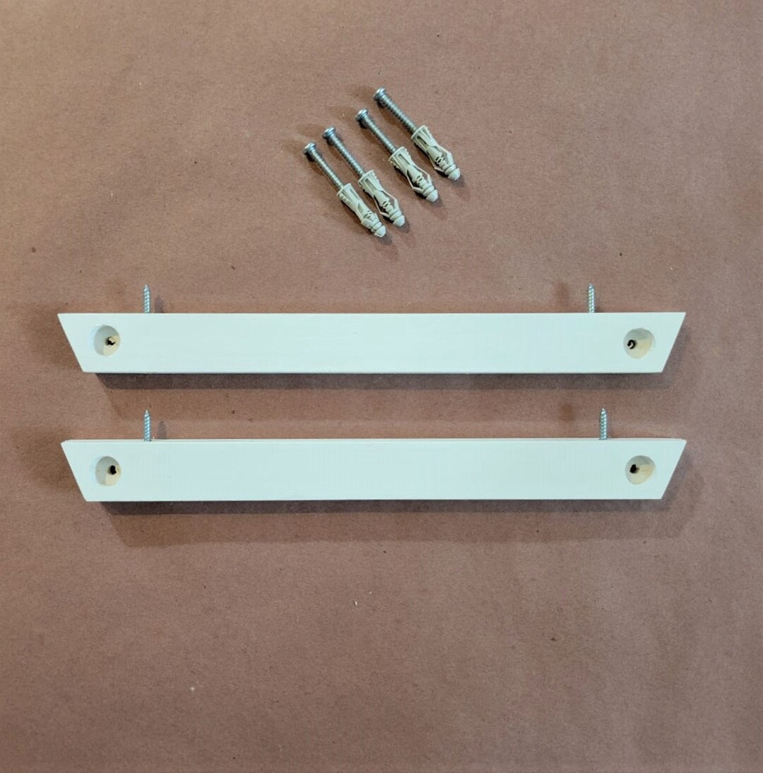 Solid Wood Bracket, Modern Bracket for Corner Shelf, Wood Planks ...