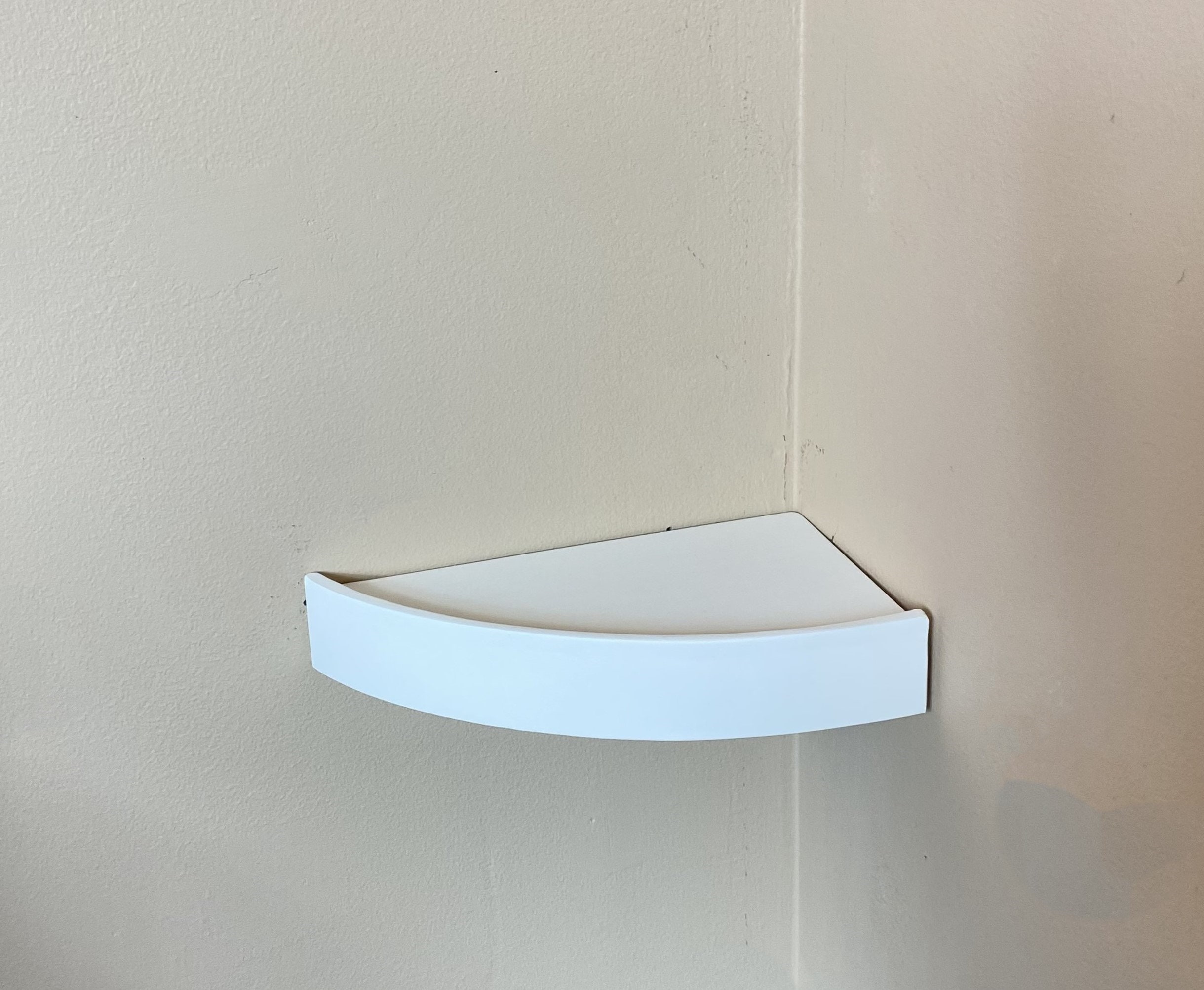 Radius Shelves, Corner Shelf, Round Front Barrier Edge, Security ...