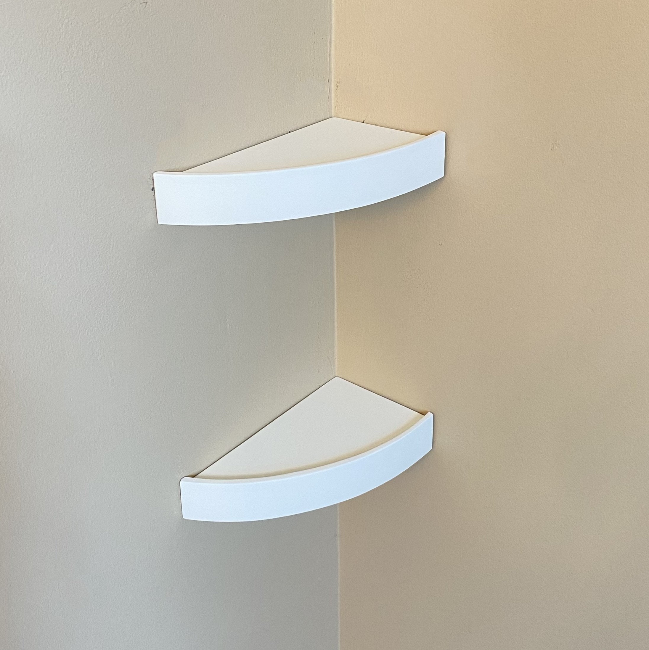 Radius Shelves, Corner Shelf, Round Front Barrier Edge, Security ...