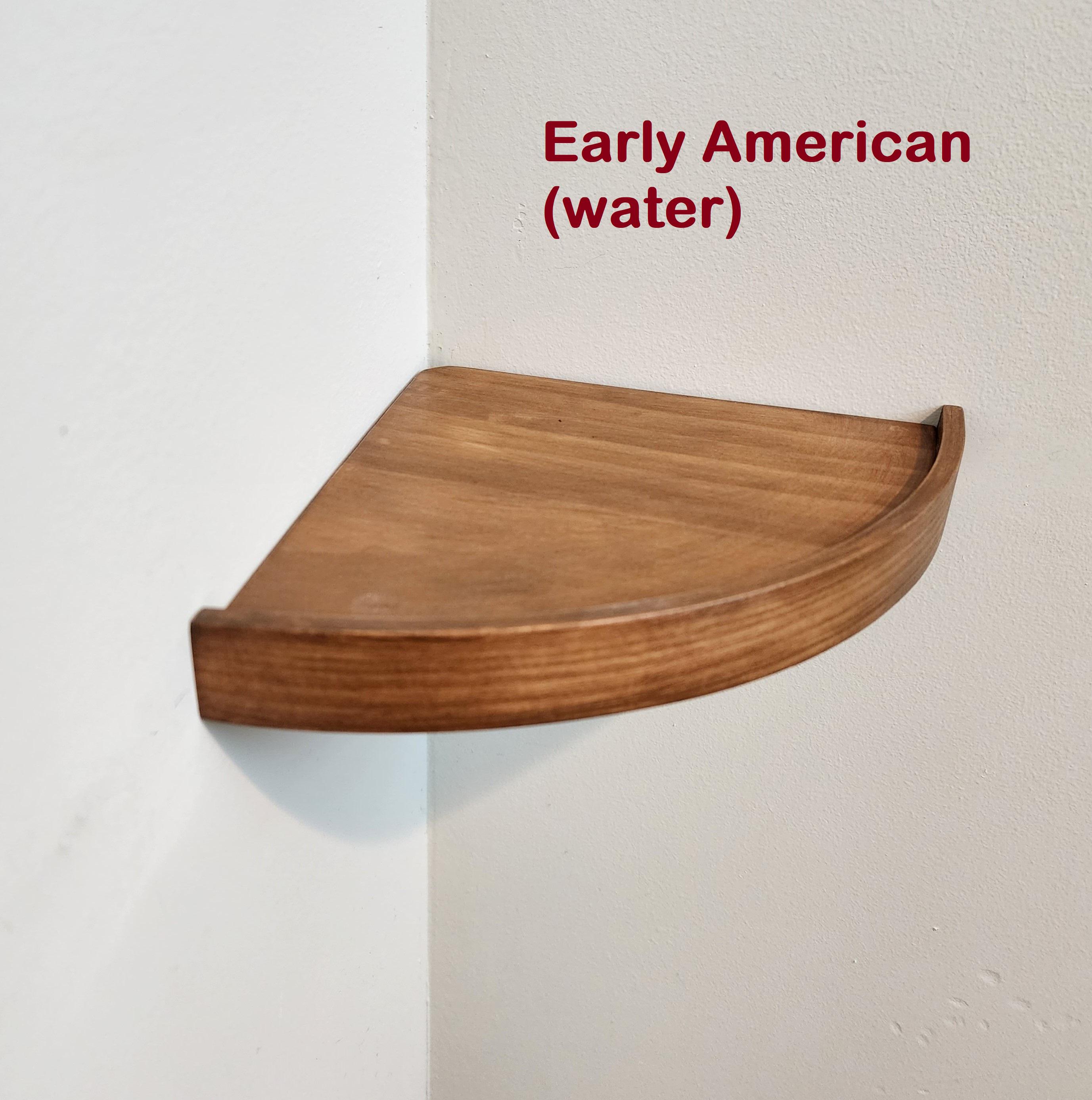 Corner Shelf With Round Front Barrier Edge, Radius Shelves for Camera ...