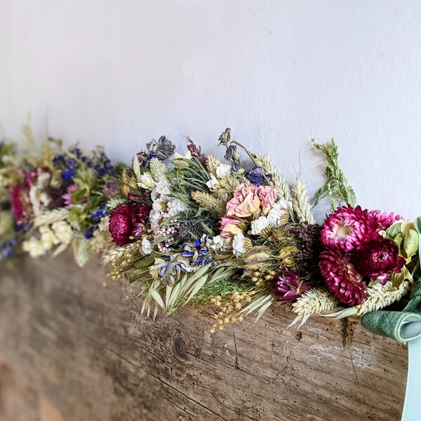 Dried Flower Garland - Etsy