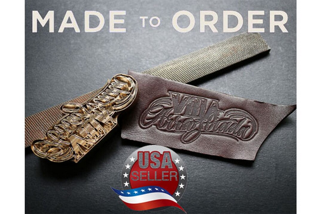 Custom Made Branding Iron Logo Stamp,leather Stamp,personalized Leather ...