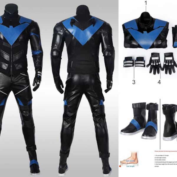 Nightwing Costume - Etsy