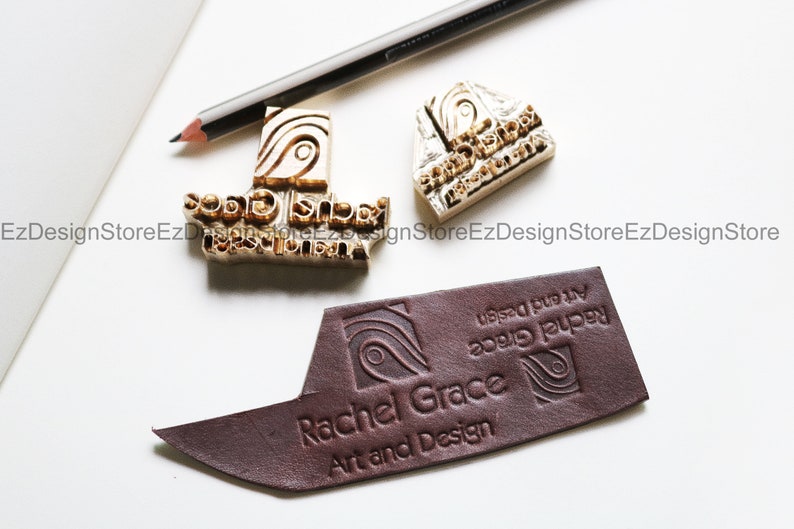 Custom Made Branding Iron Logo Stampleather - Etsy