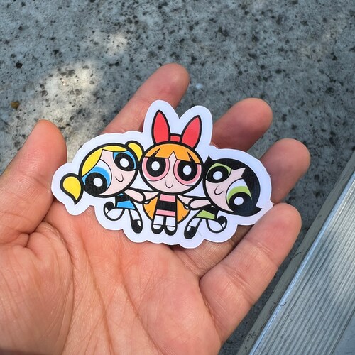 Powerpuff Girls Sticker - Etsy