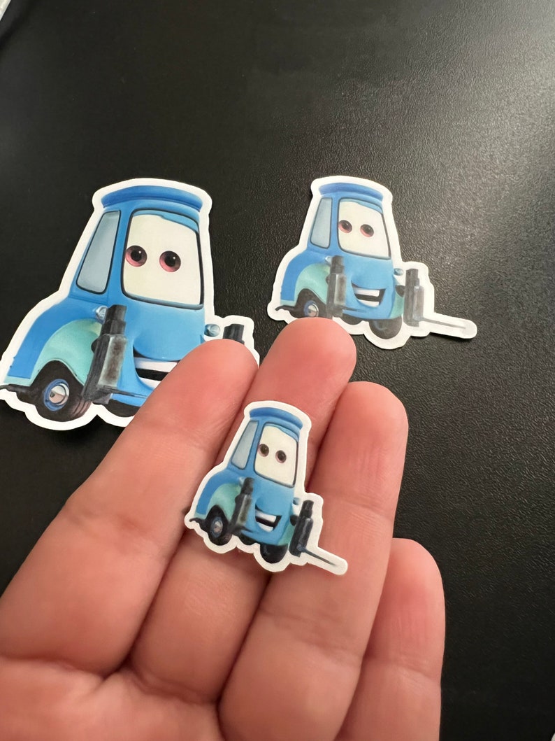 Waterproof Guido Cars Sticker - Etsy