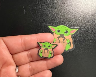 Grogu Eating Frog - Etsy