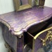 SOLD Gorgeous Purple & Gold Dresser Chest - Etsy