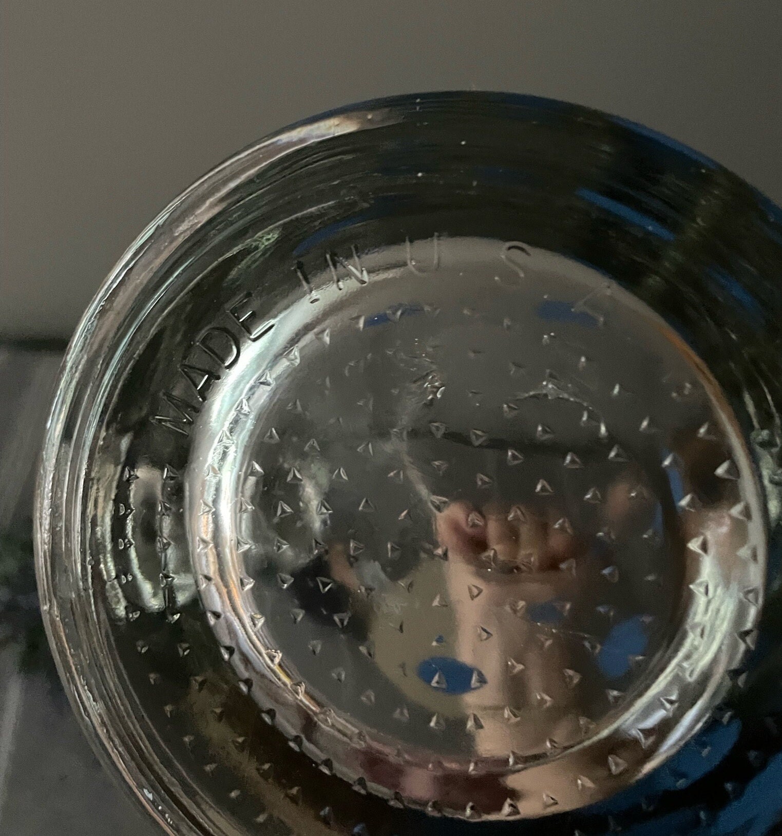 Vintage Pressed Glass Blue Polka Dot Libby Pitcher - Etsy