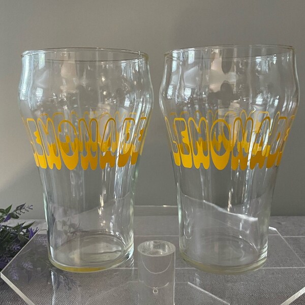 Lemonade Glasses - Etsy