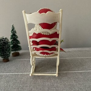 Vintage W T Grant Co Rocking Santa Plastic 8 Inches With Tags - Etsy
