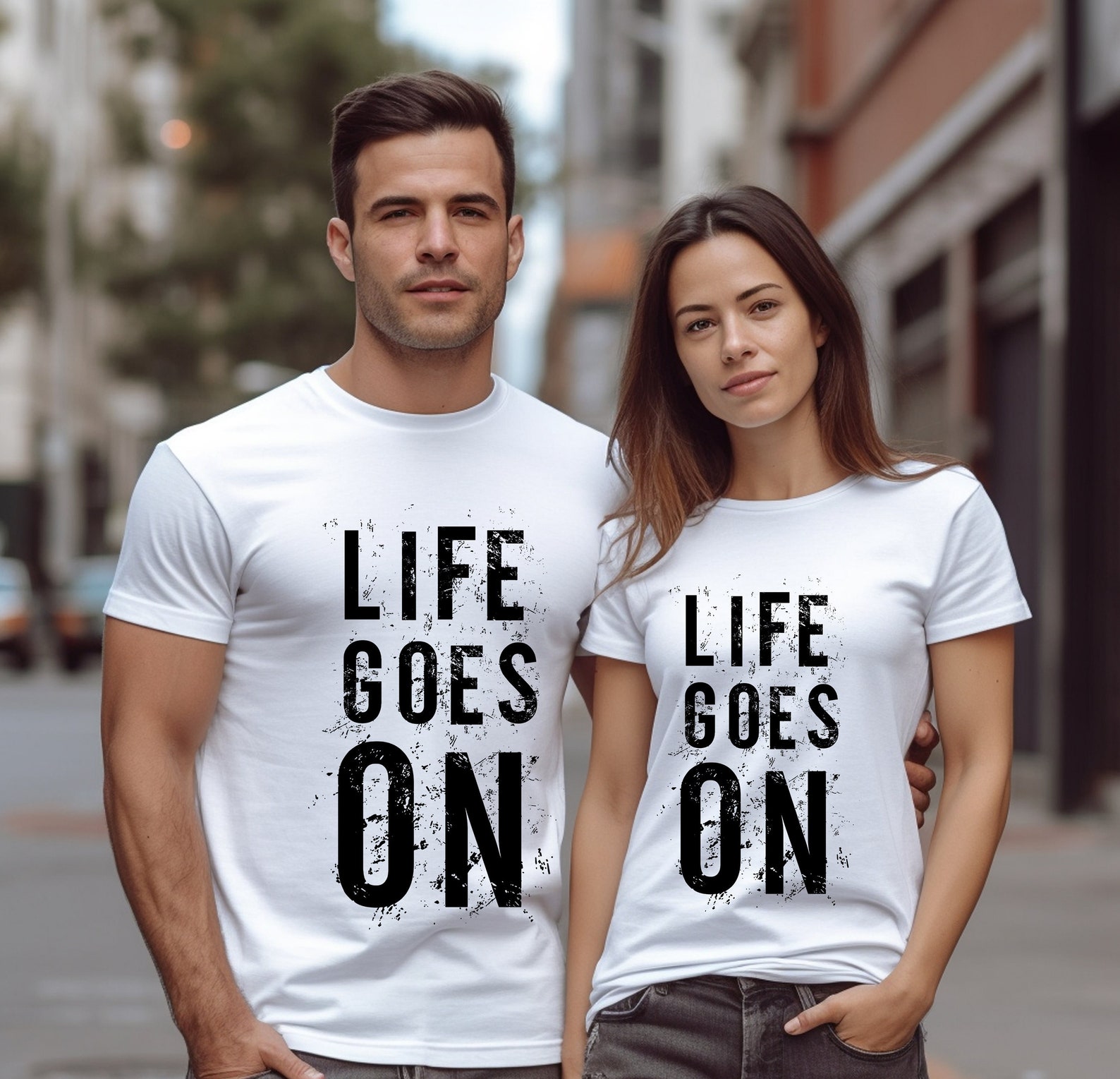 Life Goes on Shirt Living the Life Unisex Shirt, Positive Affirmation ...