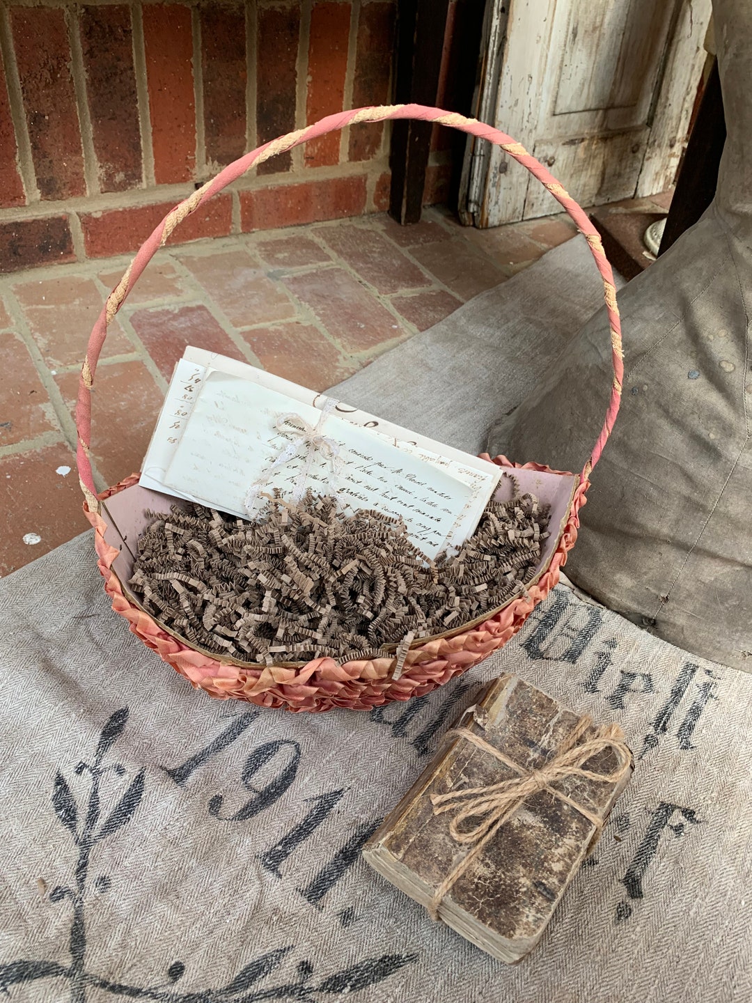 Ribbon Easter Basket - Etsy