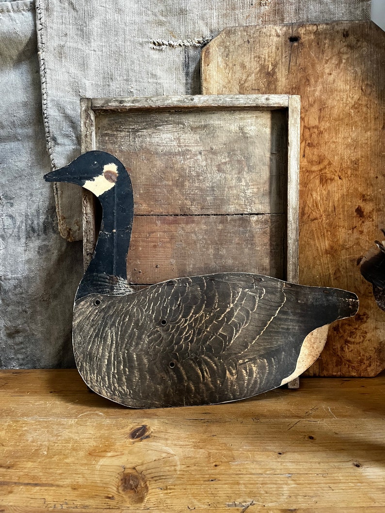 Vintage Goose Decoy - Etsy