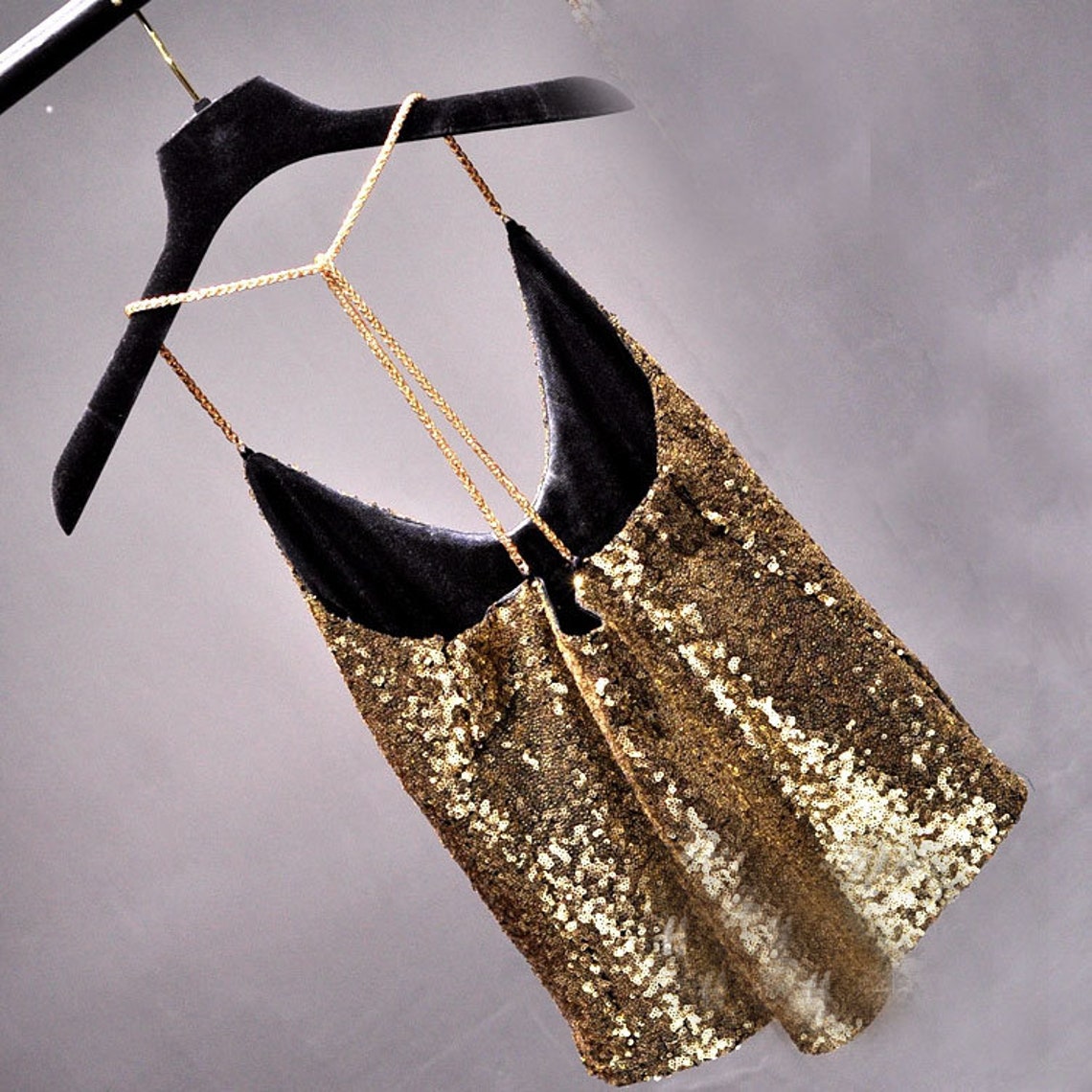 Silver Sequin Evening Top, Black Sequin Top, Evening Top, Green Club ...