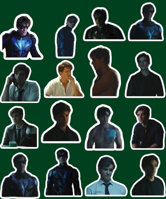 Brenton Thwaites Hero Stickers - Etsy