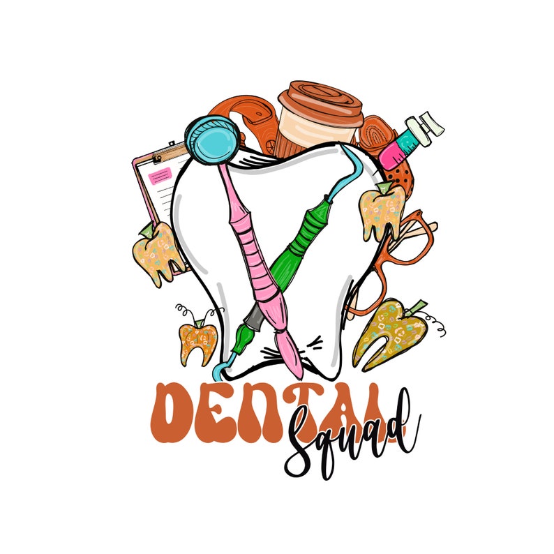 Fall Dental PNG, Dental Squad PNG, Fall Dental Staff Shirt, Dental ...