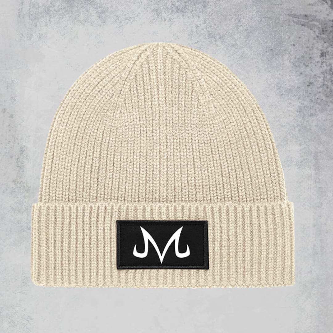 Majin Logo Printed Beanie Hat - Etsy UK