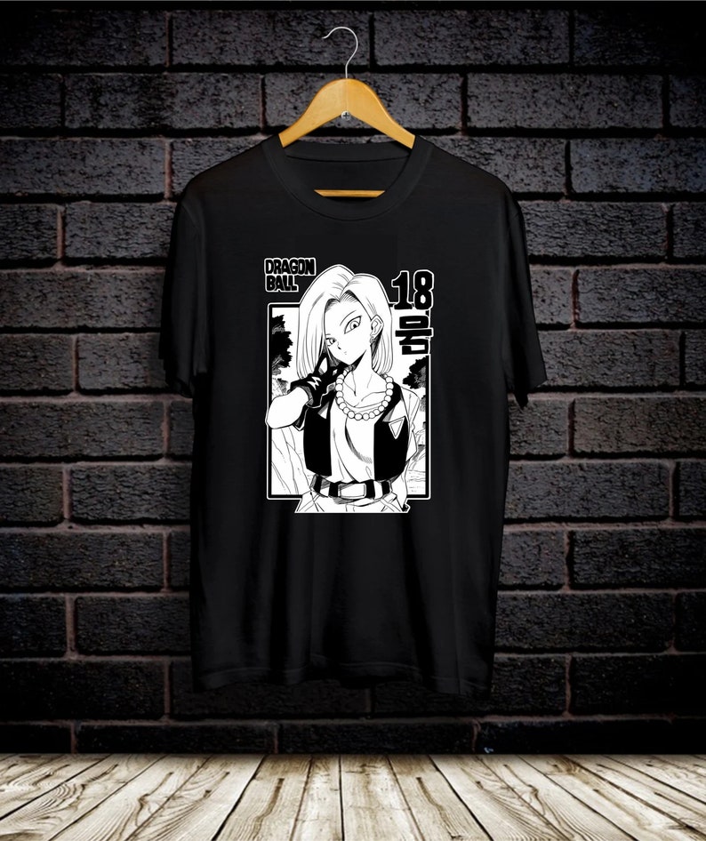 Android 18 T-shirt - Etsy