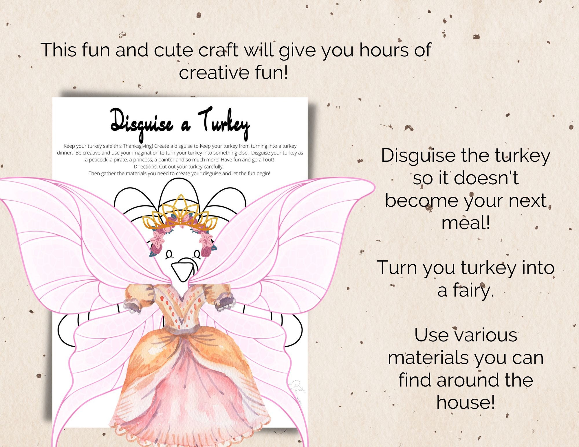 Disguise a Turkey - Thanksgiving Disguise a Turkey Craft Project ...