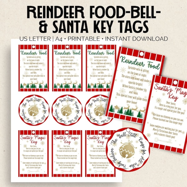 Reindeer Bells - Etsy