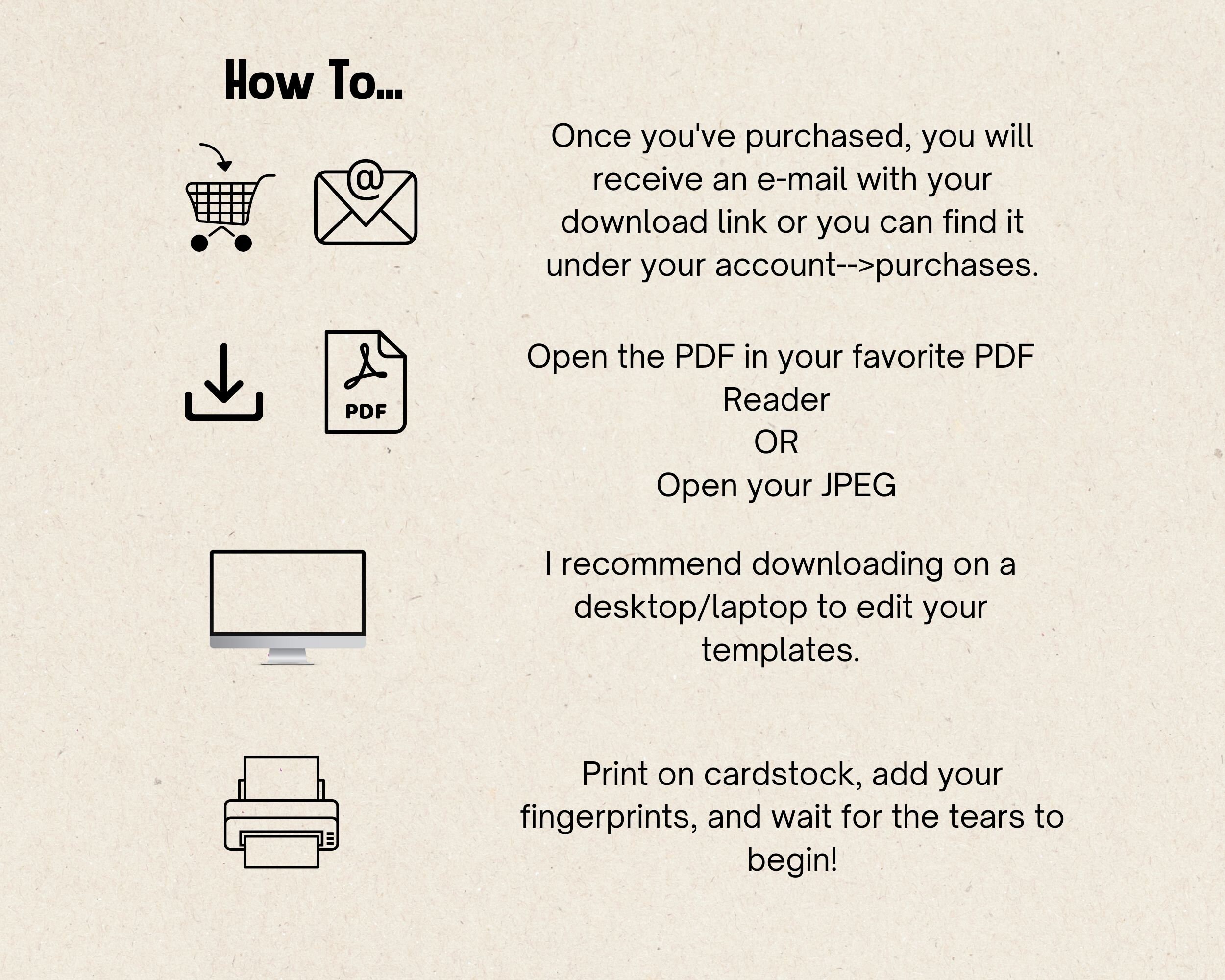 Grandparent's Day Printable Fingerprint Craft - Grandpa and Grandma ...